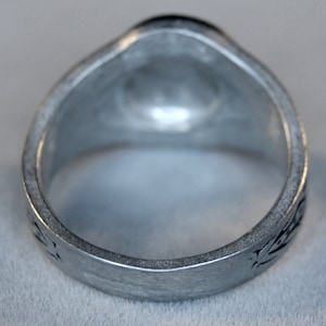 Disc of King Solomon Ring - Solomons Circle Tetragrammaton - Ring Sizes ...