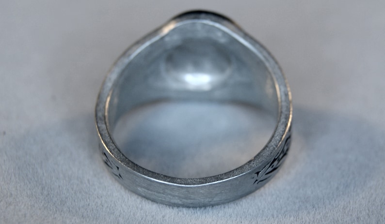 Disc of King Solomon Ring - Solomons Circle Tetragrammaton - Ring Sizes ...