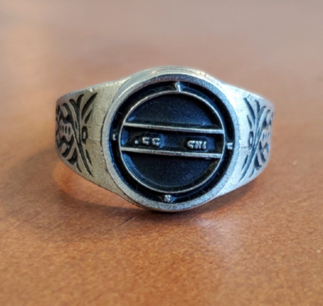 Second Pentacle of Mercury Ring - Pentacle Seal From the Key of Solomon ...