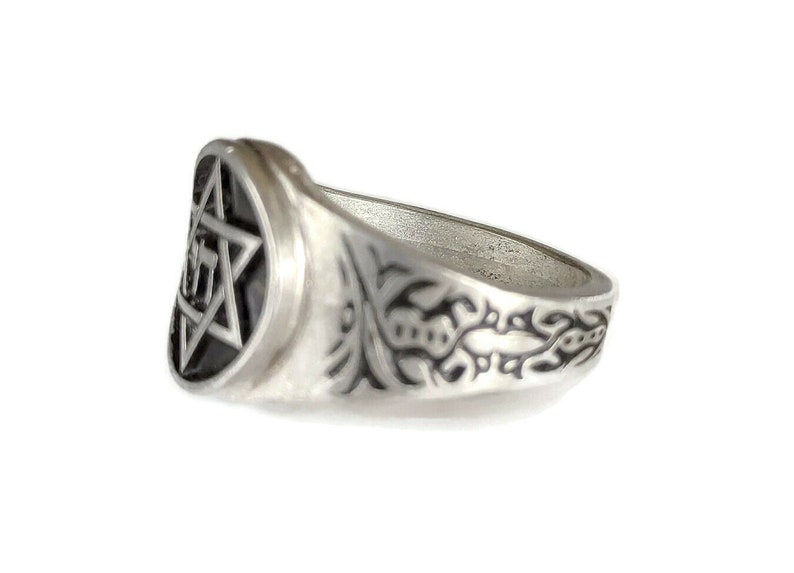 Star of David Chai Ring - Jewish - Magen David Judaism Jewelry ...