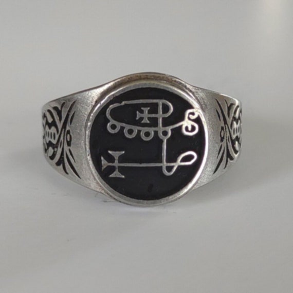 Duke Valefor Goetia Ring-demonology Finger Jewelry - Etsy