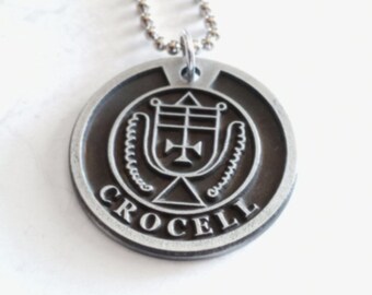 Demon Seal Pendant - Etsy