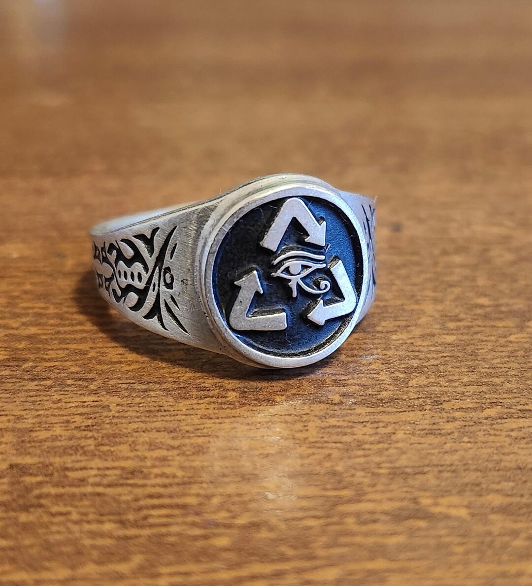 Eye of Horus Reincarnation Ring - Udjat Eye - Wedjat Eye - Ancient ...