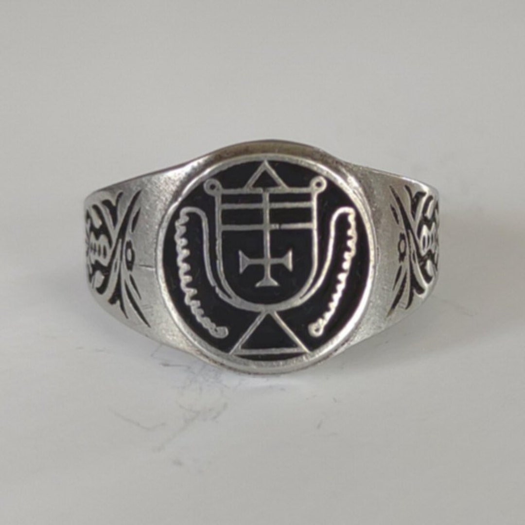 Duke Crocell Goetia Ring- Ars Goetia Demonology Jewelry - Etsy