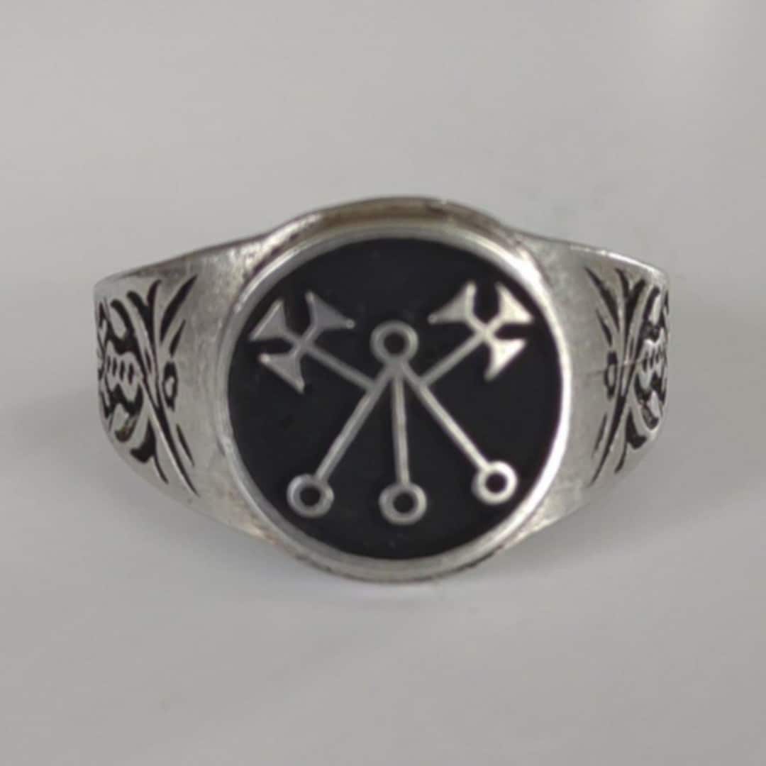 President Marbas Goetia Seal Ring Solomon's Demon Sigil Ars Goetia ...