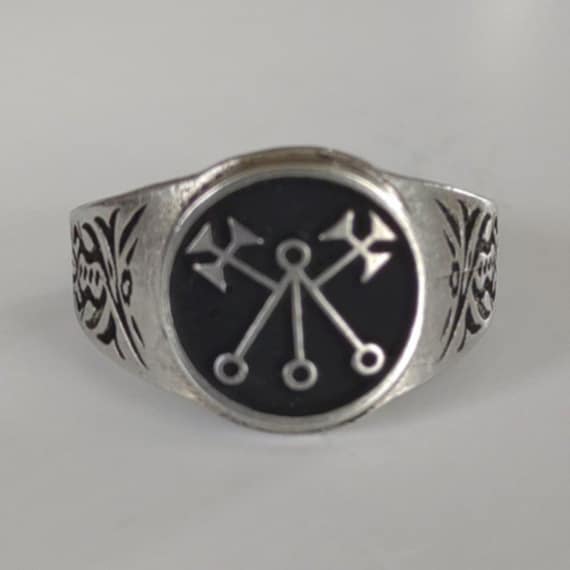 President Marbas Goetia Seal Ring Solomon's Demon Sigil - Etsy