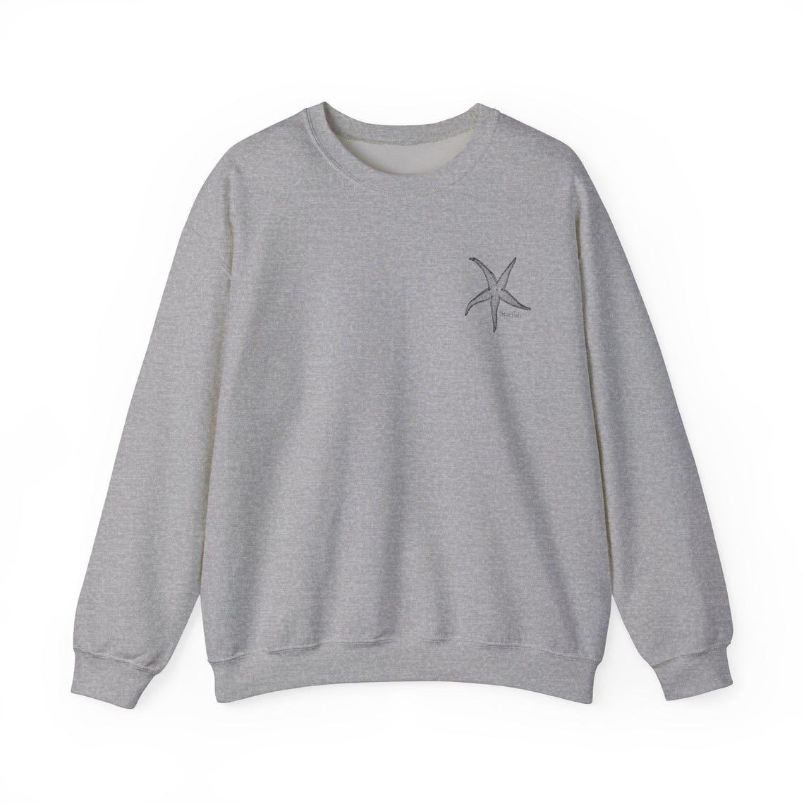 Coastal Starfish Graphic Sweatshirt: Beach Vacation Crewneck - Etsy