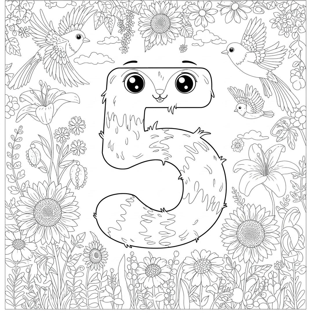 33 Pages: Each Number in Triplicate, Fun Math Coloring, Counting to 10 ...