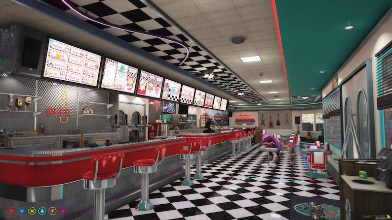 Fivem Rex's Diner and Al's Garage MLO – Detailed Diner and Workshop ...