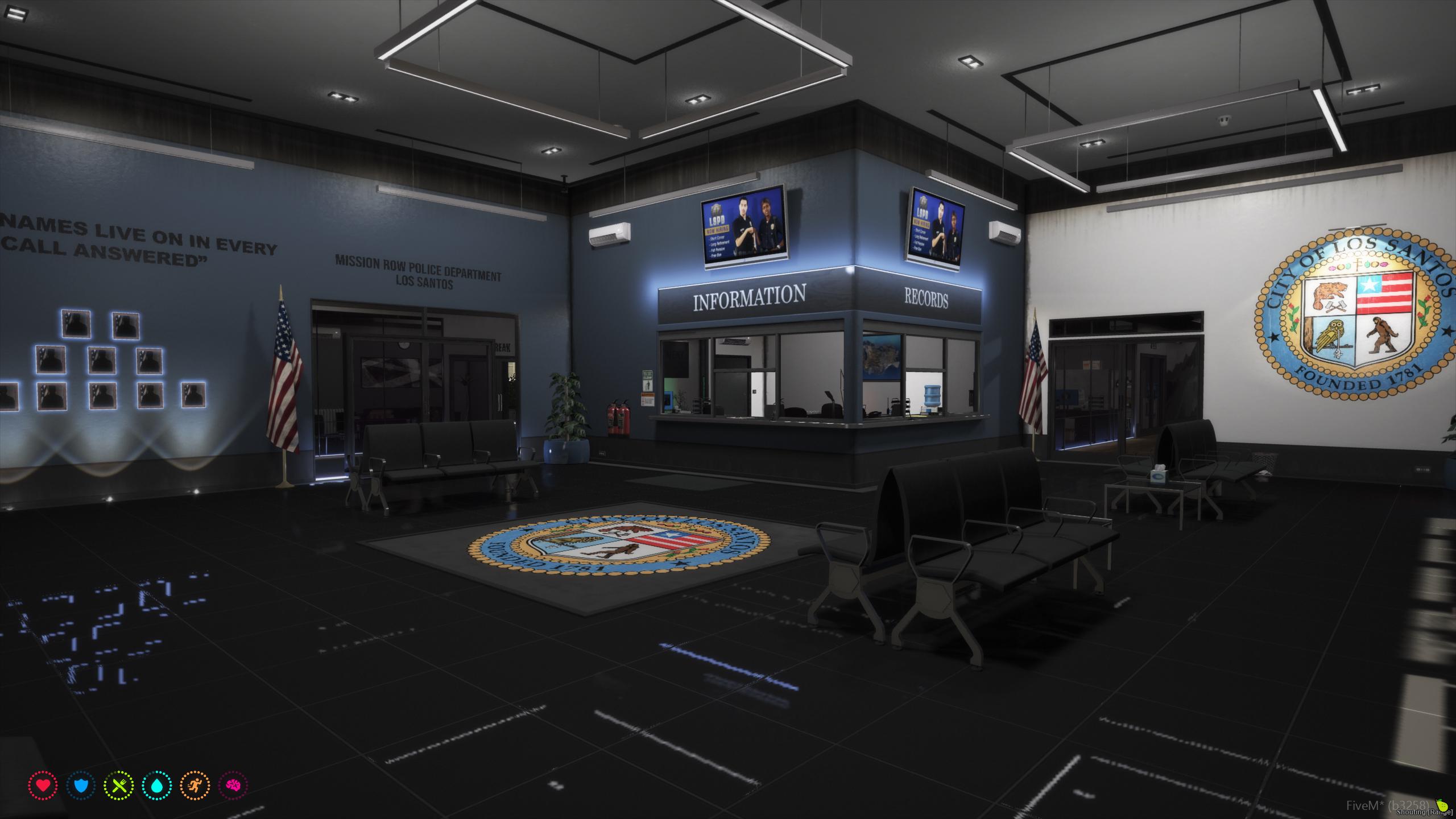 Fivem MRPD MLO – Large Mission Row Police Department With Cells ...