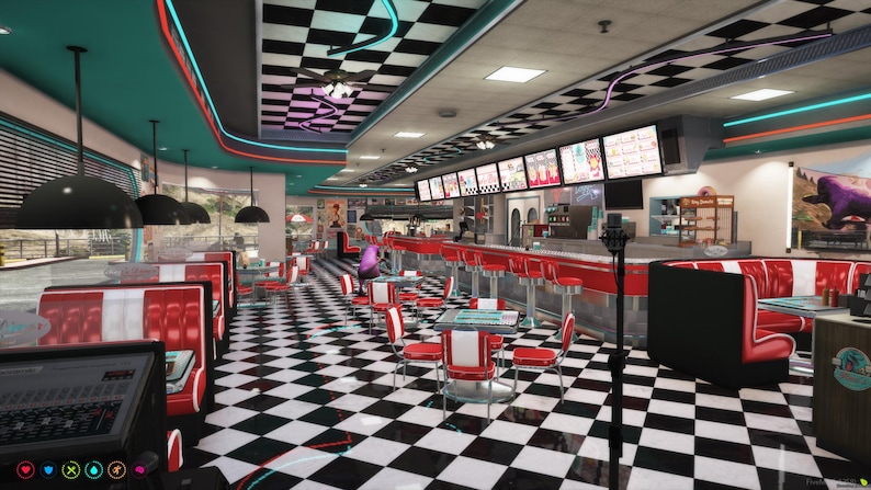 Fivem Rex's Diner and Al's Garage MLO – Detailed Diner and Workshop ...