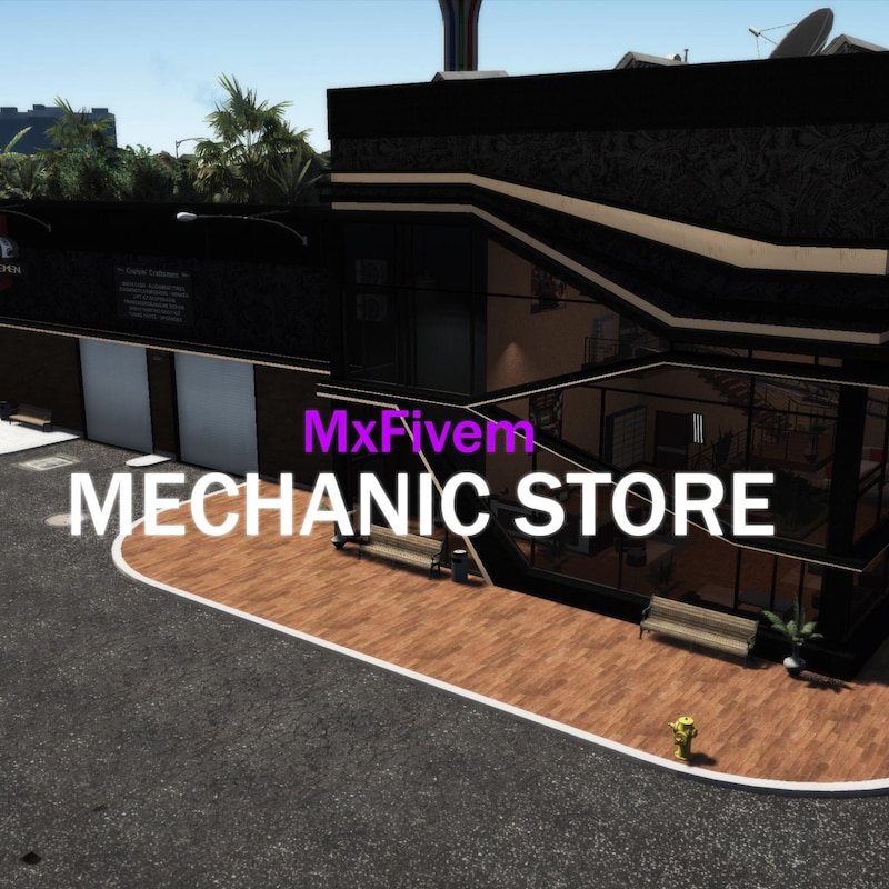 Fivem Mechanic Shops Mlo - Etsy