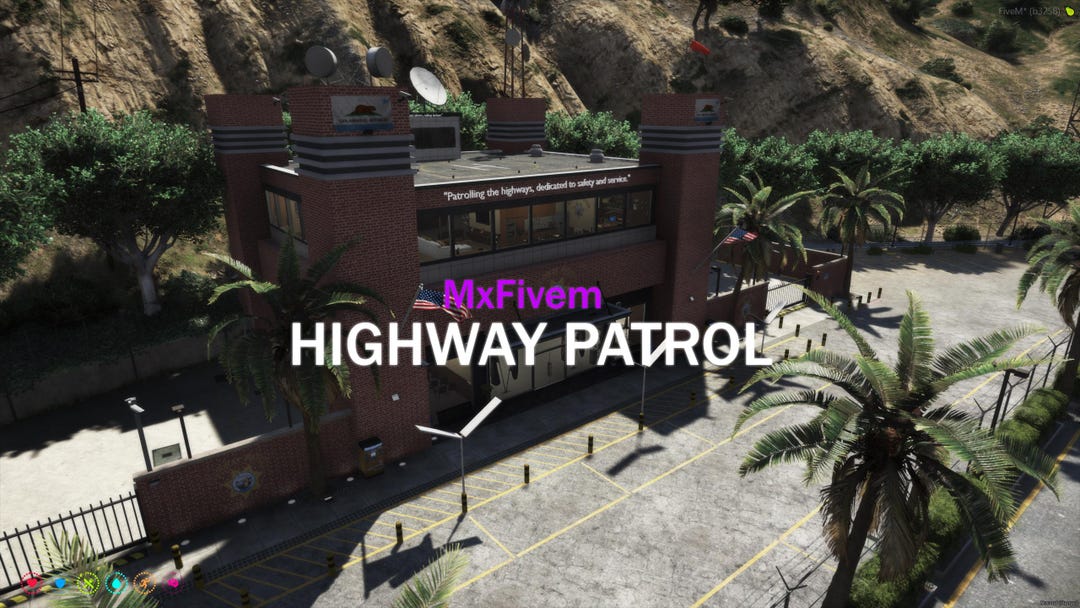Fivem Highway Patrol MLO – Realistic Highway Police Station With ...