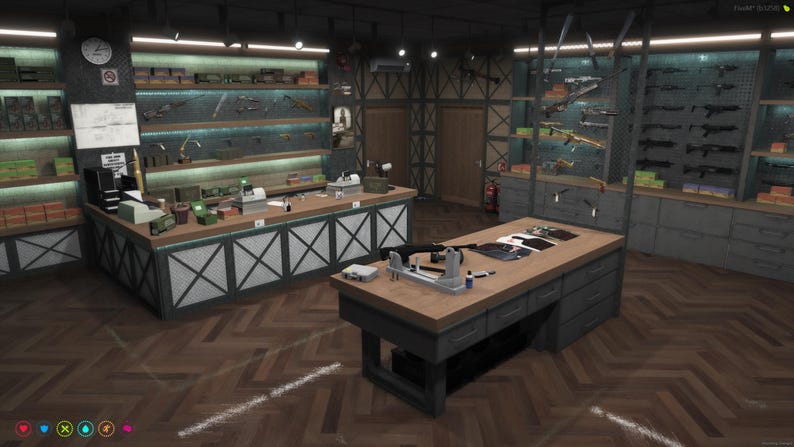 Fivem Ammu-nation V2 MLO – Revamped Gun Shop With Shooting Range ...