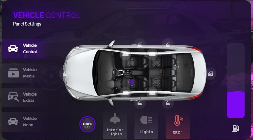 Fivem Script Cylex Vehicle Control Open Source - Etsy