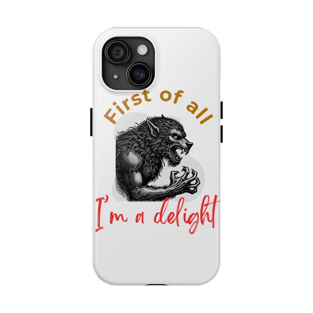 Werewolf Delight Dungeons & Dragon Tough Phone Case, Dragon-themed ...