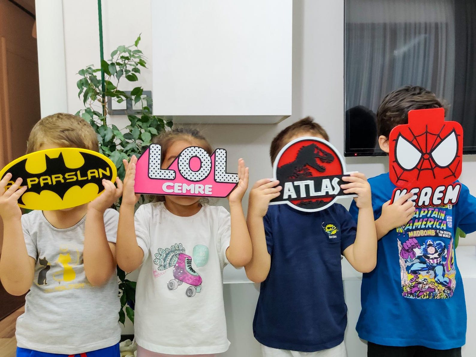Red Spider Name Sign Personalized Door Hanger Custom Sign Kids Room ...