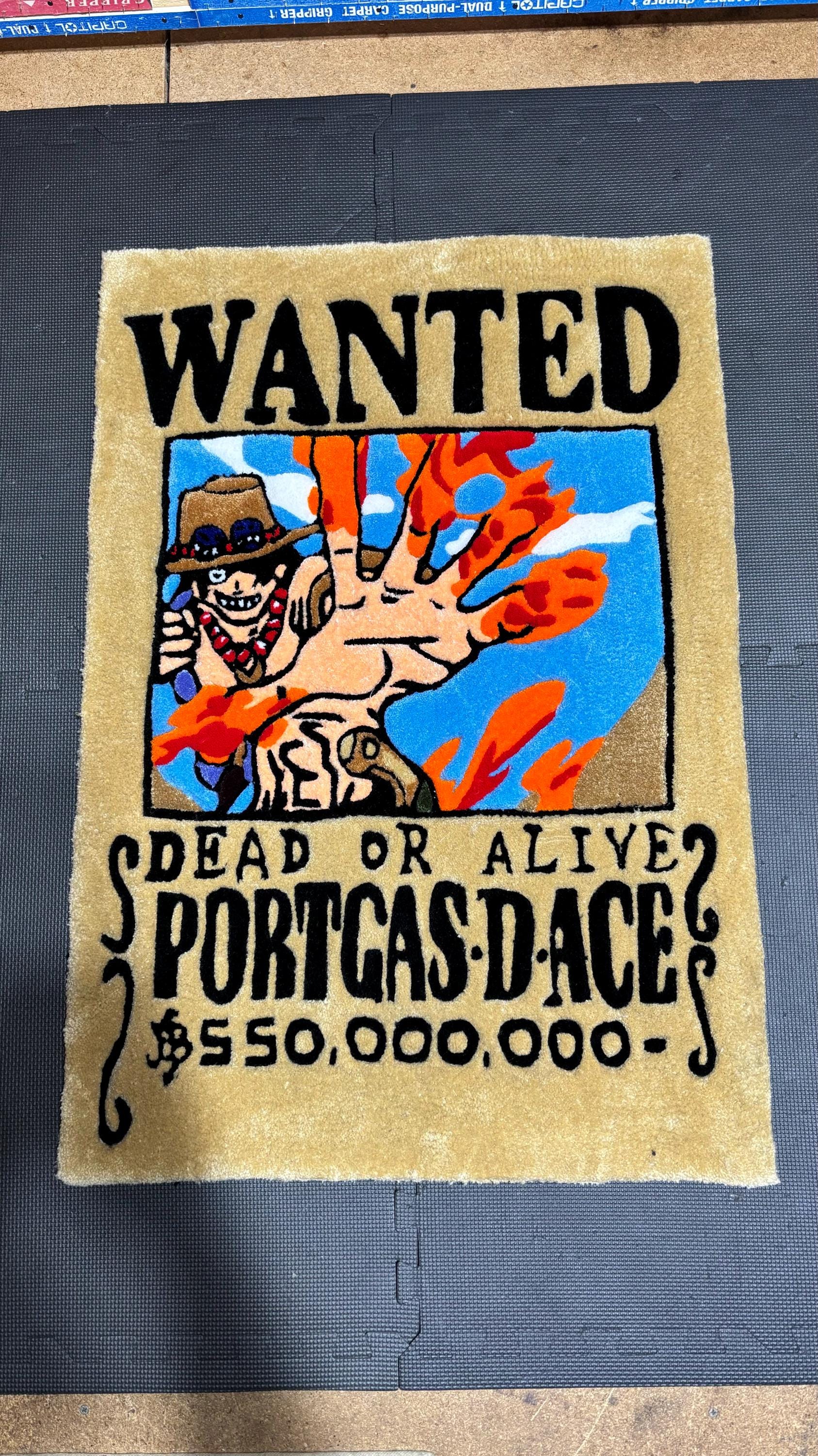 3ft Ace Wanted Poster one Piece - Etsy