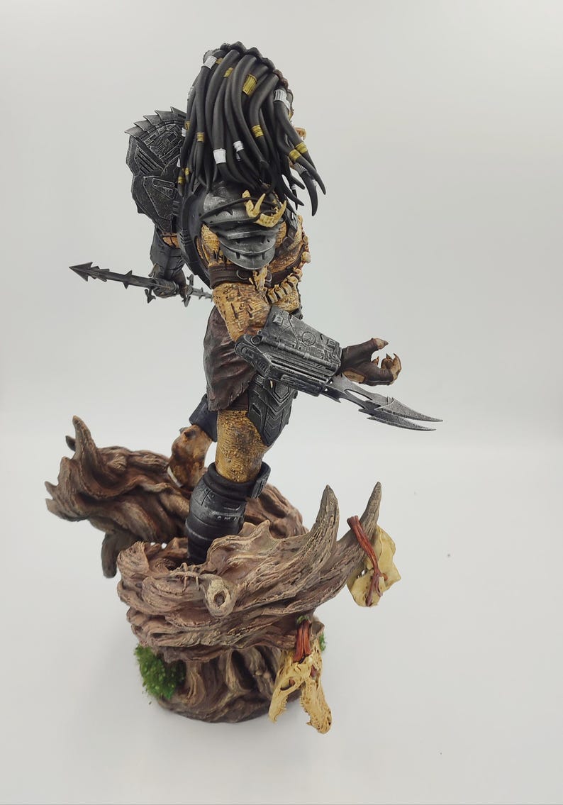 Predator Hunter 3d Printed and Painted Figure - Etsy
