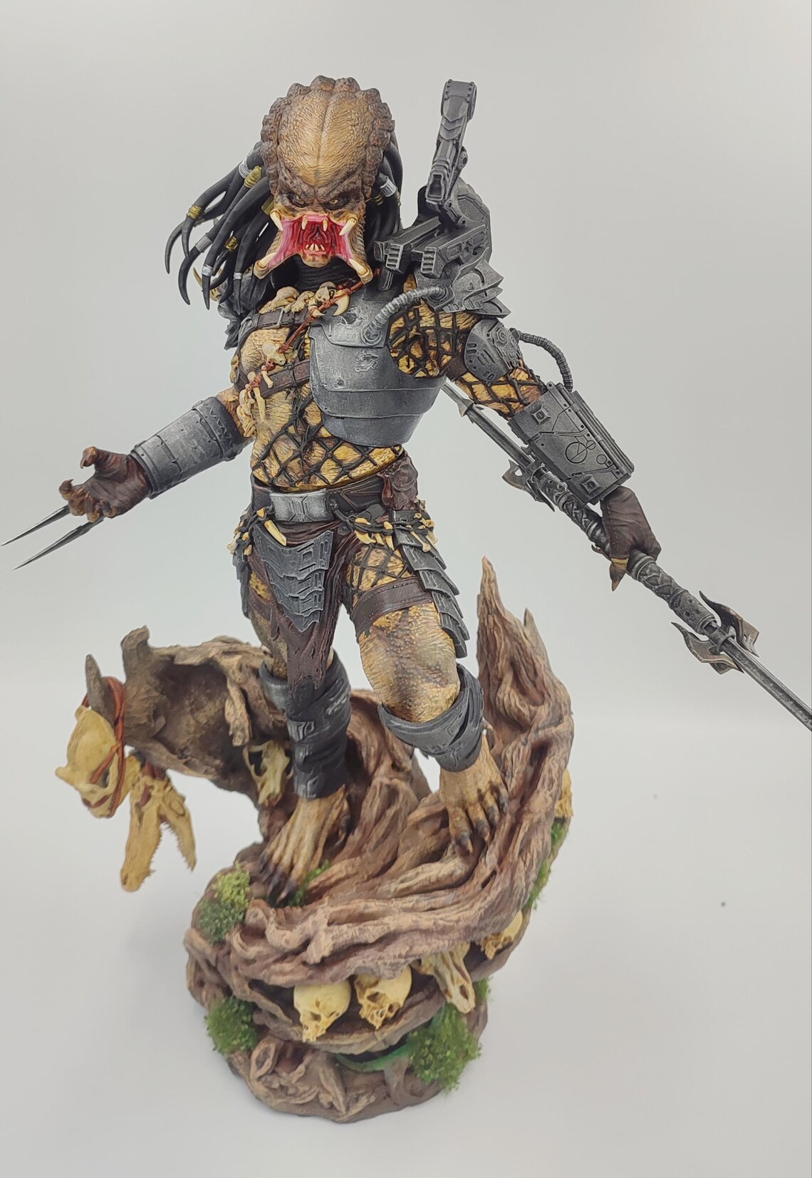 Predator Hunter 3d Printed and Painted Figure - Etsy