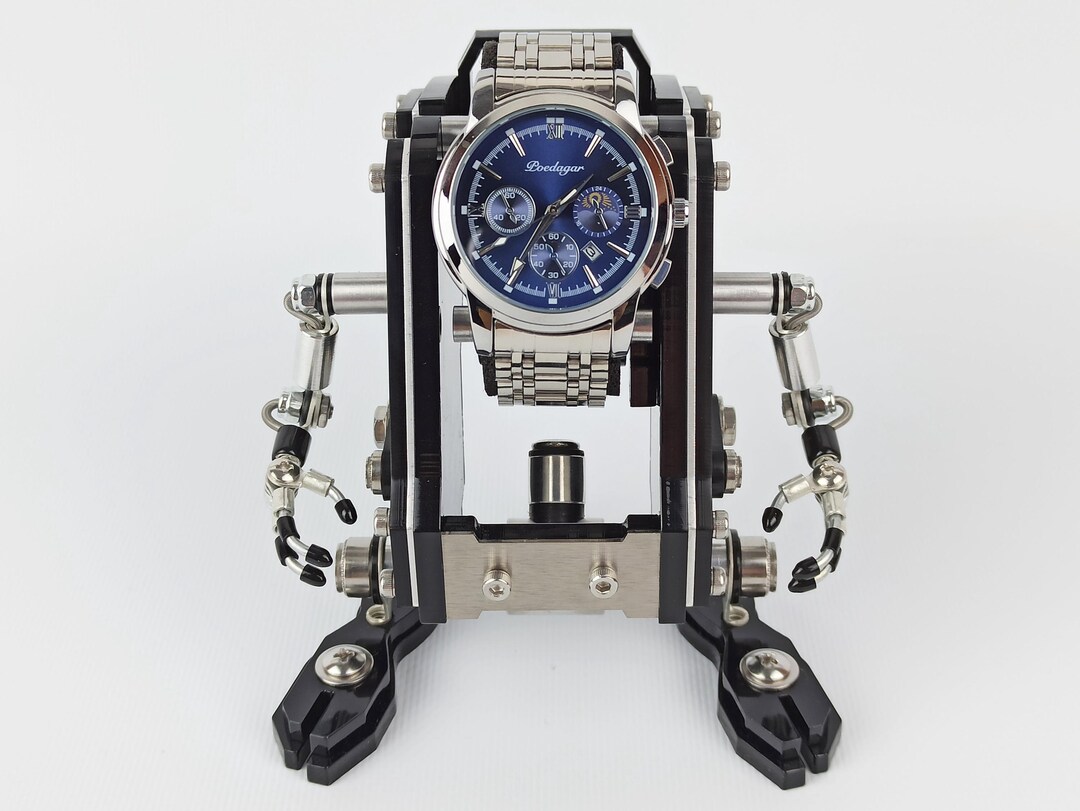 Robot Watch Stand, Unique Custom Watch Display, Gift for Men, Desk ...