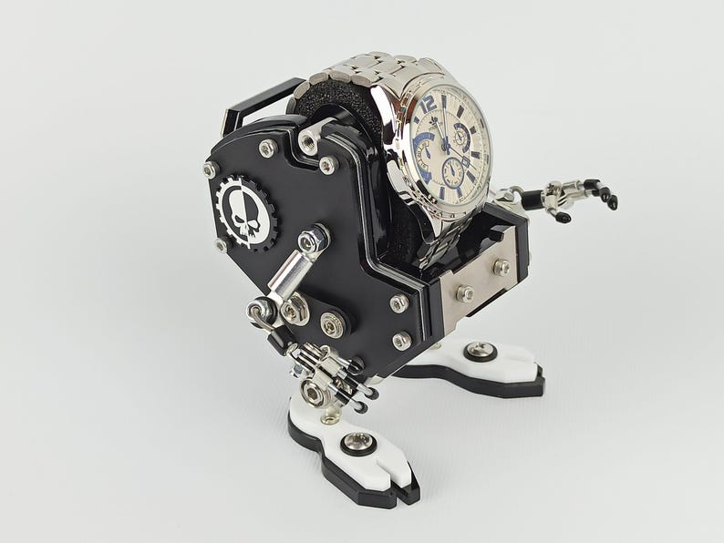 Handcrafted Robot Watch Stand Guardian - Unique Display for Watches ...