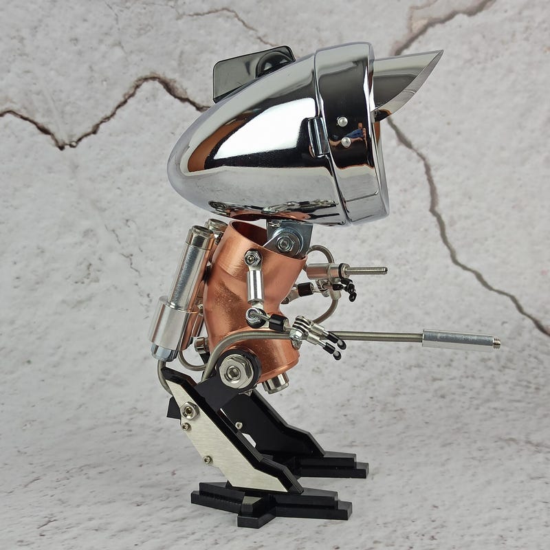 Robot Lamp - Etsy