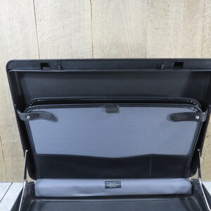 Vintage Samsonite Black Hard Sided Briefcase With Key, 1980s Attaché ...