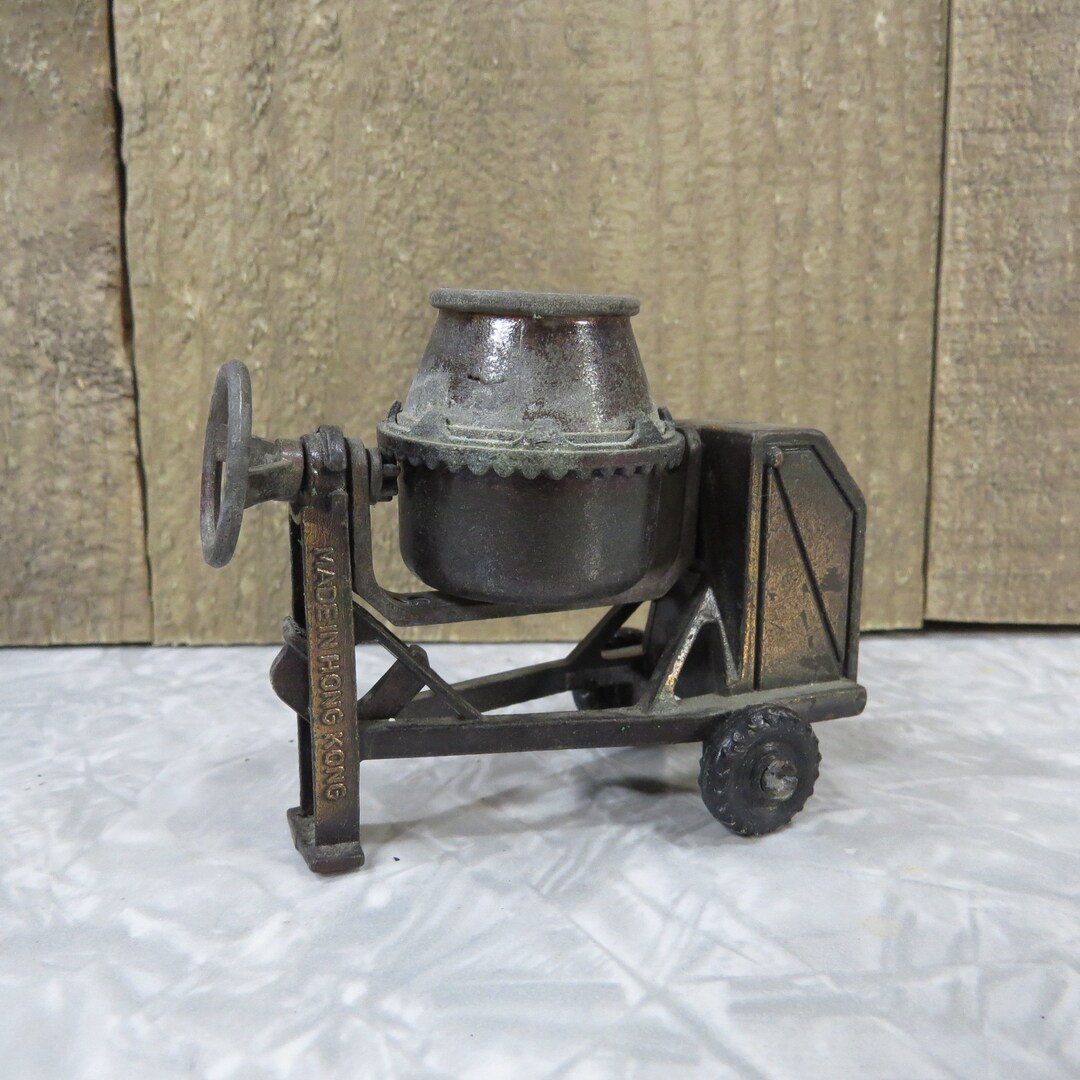 Vintage Cement Mixer Miniature Die Cast Pencil Sharpener, Durham Pencil ...