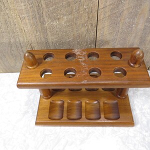 Vintage Mid Century Double Sided Pipe Rack 8 Pipe Holder - Etsy