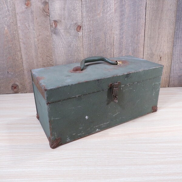 Metal Tool Box - Etsy