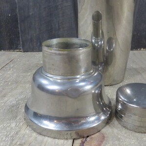 Rare Antique HAUCK & SONS Silver Plated Cocktail Shaker, Early 1900s ...