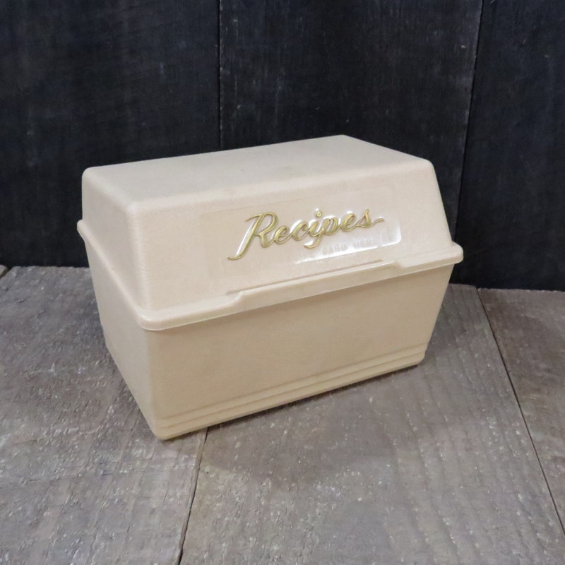 Retro Recipe Cards - Etsy