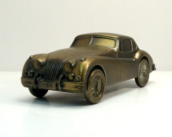 Vintage Banthrico 1955 Jaguar Car Bank - Etsy