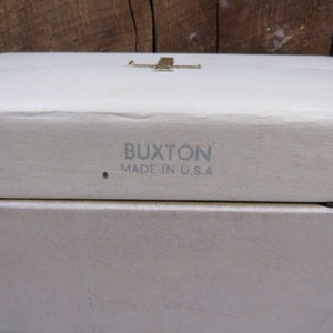Vintage Mid Century Buxton Jewelry Box - Etsy