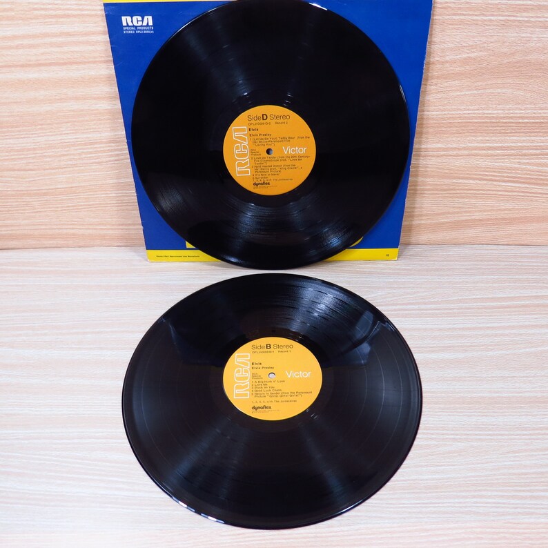 Vintage Elvis Presley Rca Special Products Lp Vinyl Record Etsy