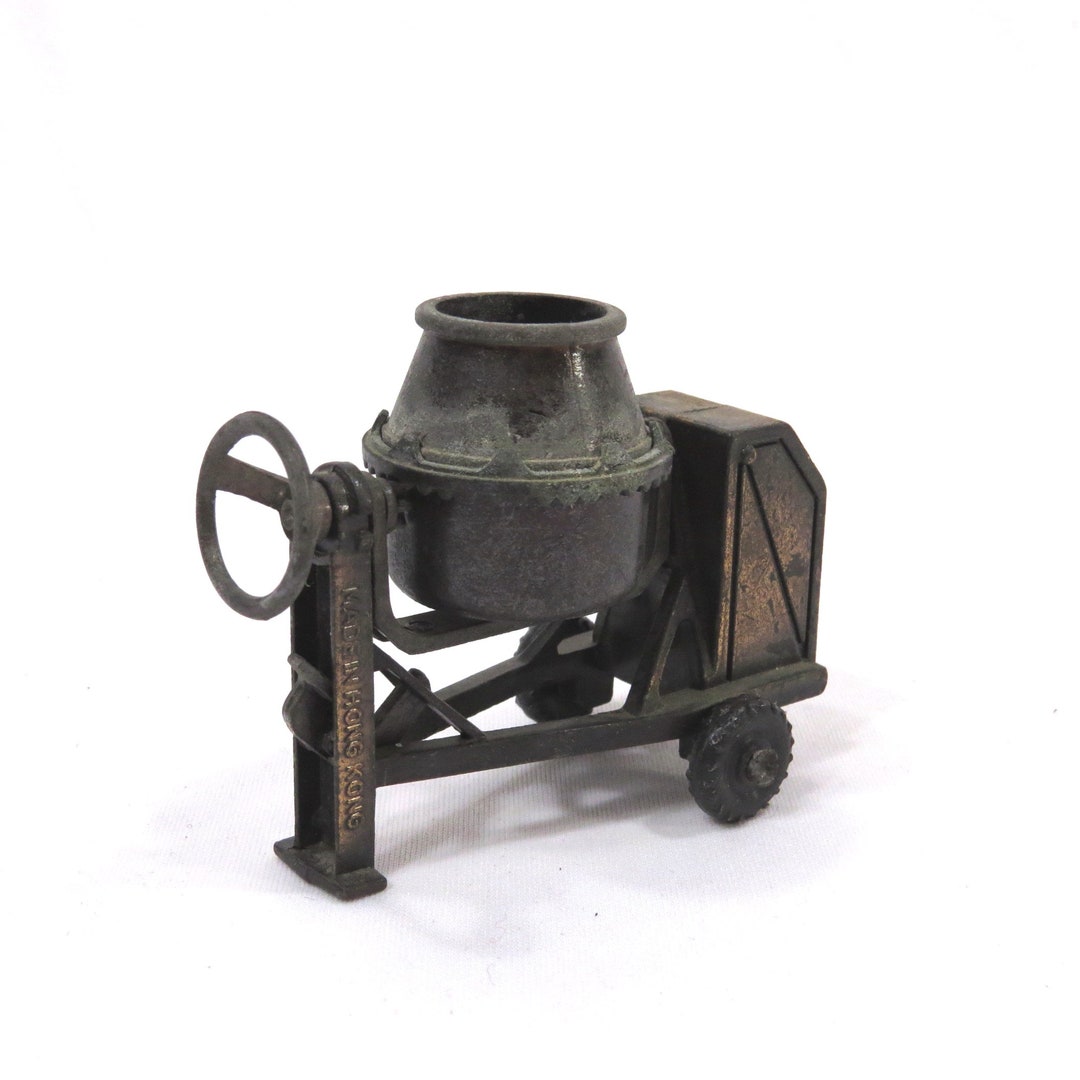Vintage Die Cast Cement Mixer Pencil Sharpener Miniature - Etsy
