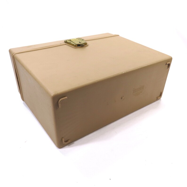 Plastic Porta-file Lockable Storage Box Vintage 1960s 1970s - Etsy