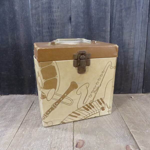 45 Record Case - Etsy