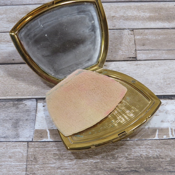 Vintage Elgin American Compact, Midcentury 1940s 1950… - Gem