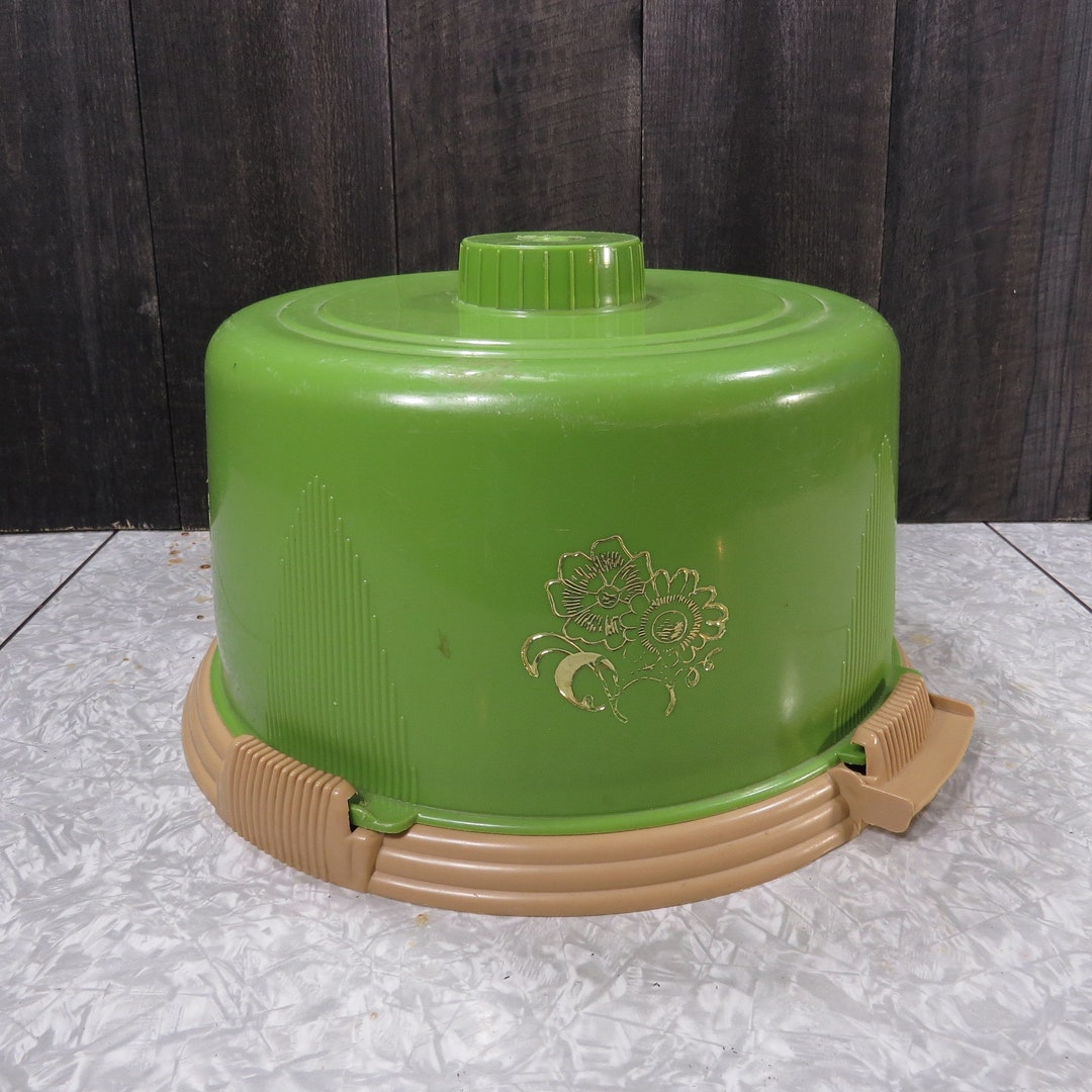 Vintage Green Locklift Locking Cake Carrier, Midcentury Cake Stand - Etsy