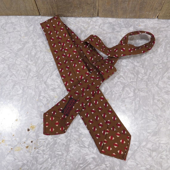 Vintage Pendleton Woolen Optical Illusion Tie / Mens… - Gem