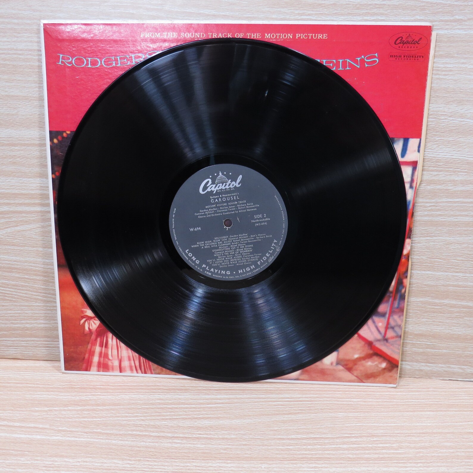 Vintage Capitol Records Rodgers and Hammerstein's CAROUSEL - Etsy