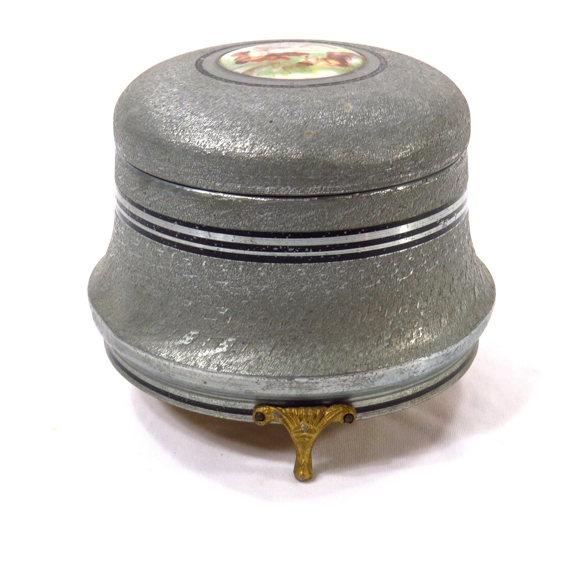 Vintage Vanity Musical Powder Puff Box 1930s 1940s Metal Music | Etsy