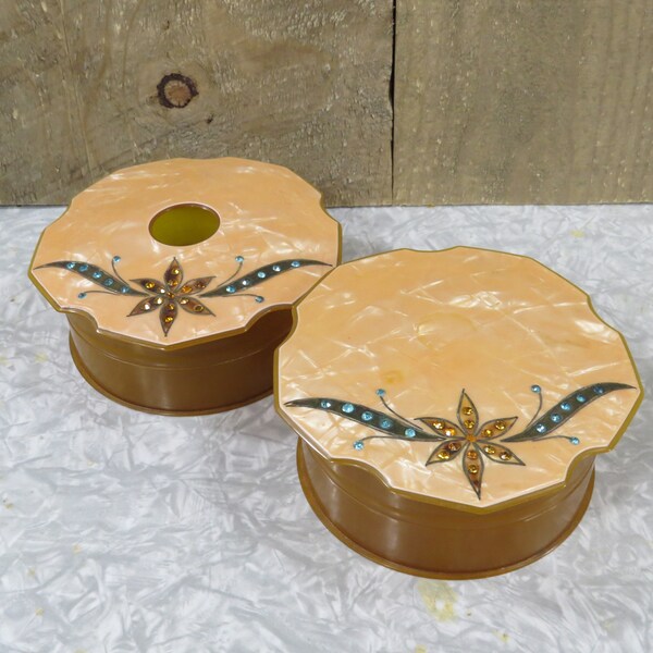 Vintage Dresser Set - Etsy