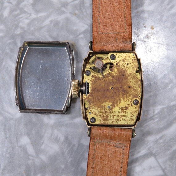 Vintage Sentinel Wristwatch / 1930s Gold Case E. Ingr… - Gem