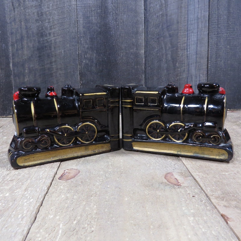Train Bookends - Etsy