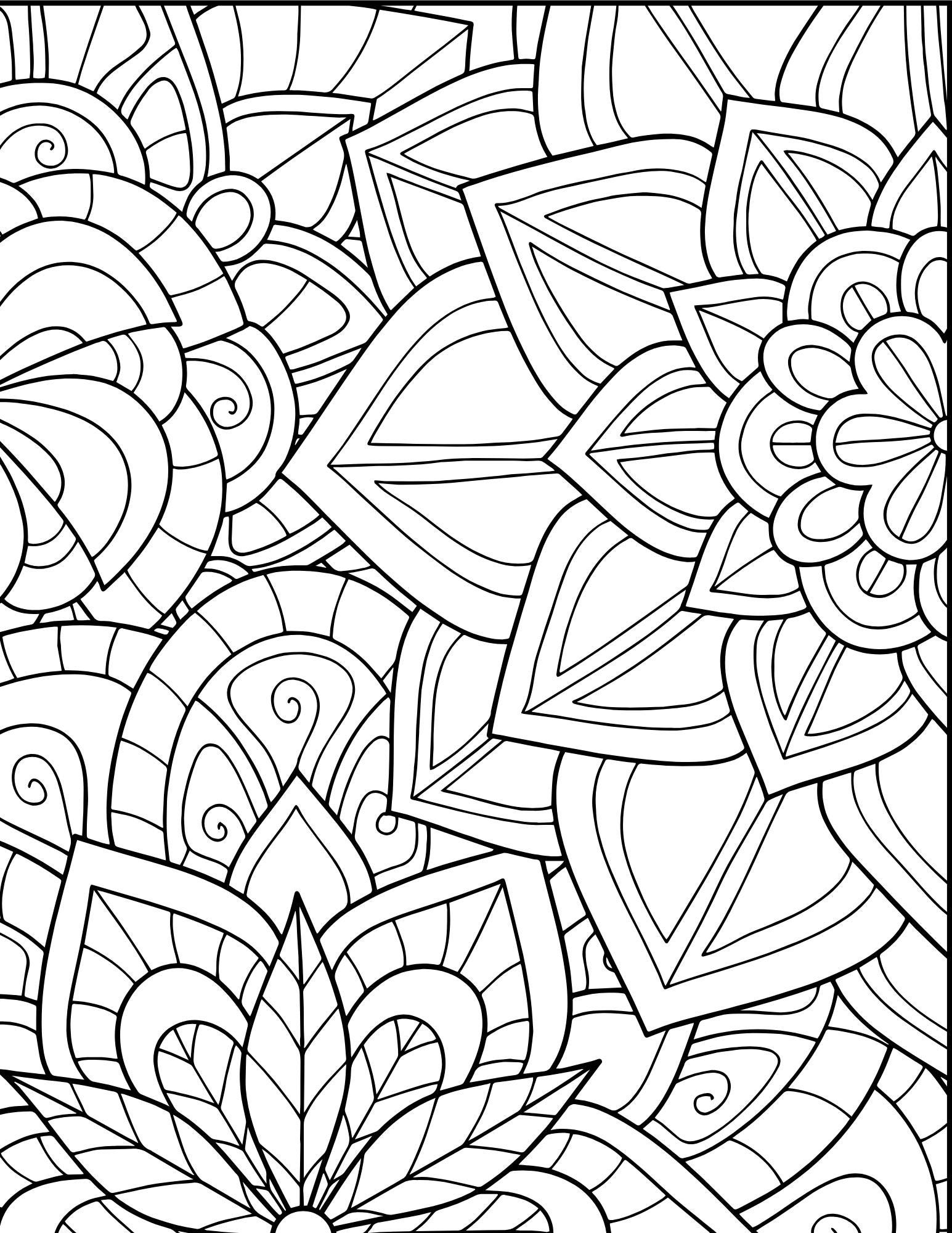 Mandala Coloring Pages. Coloring Pages. 3 - Etsy