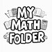Folder Sleeves. Folder Covers. Coloring Pages for Folders - Etsy