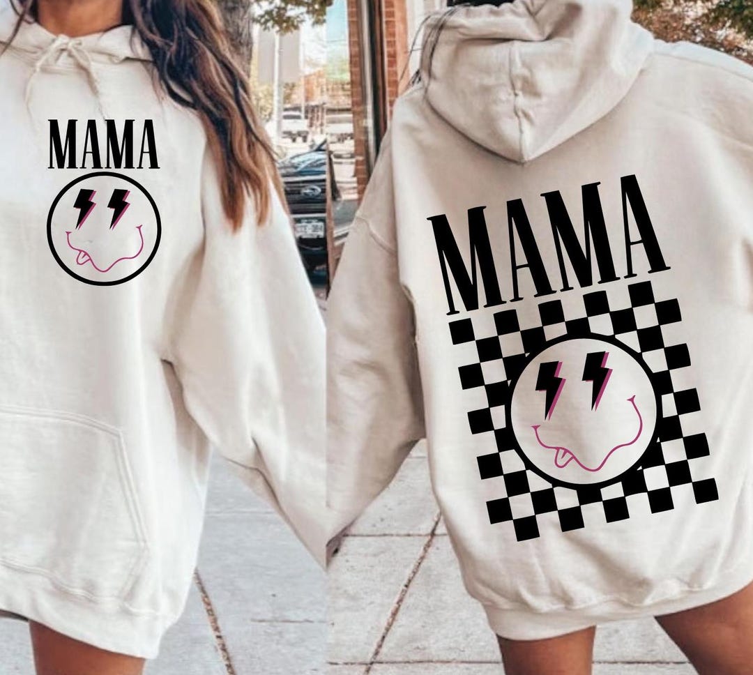 Mama Retro Smiley PNG, Trending Mama PNG, Mama Retro Smiley Checker PNG ...